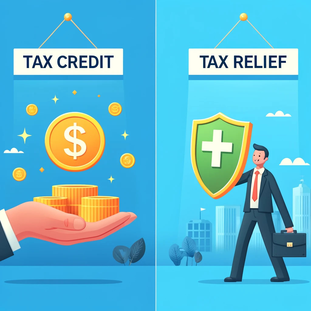 What Is The Difference Between A Tax Credit And A Tax Relief?